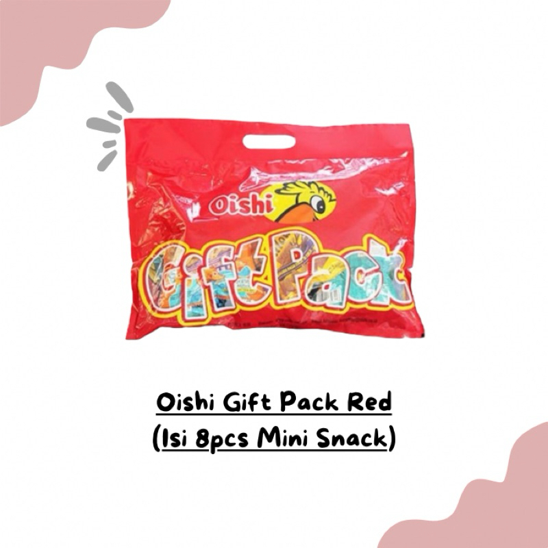 Jual Oishi Gift Pack Red (Isi 8 Macam Mini Snack) | Shopee Indonesia
