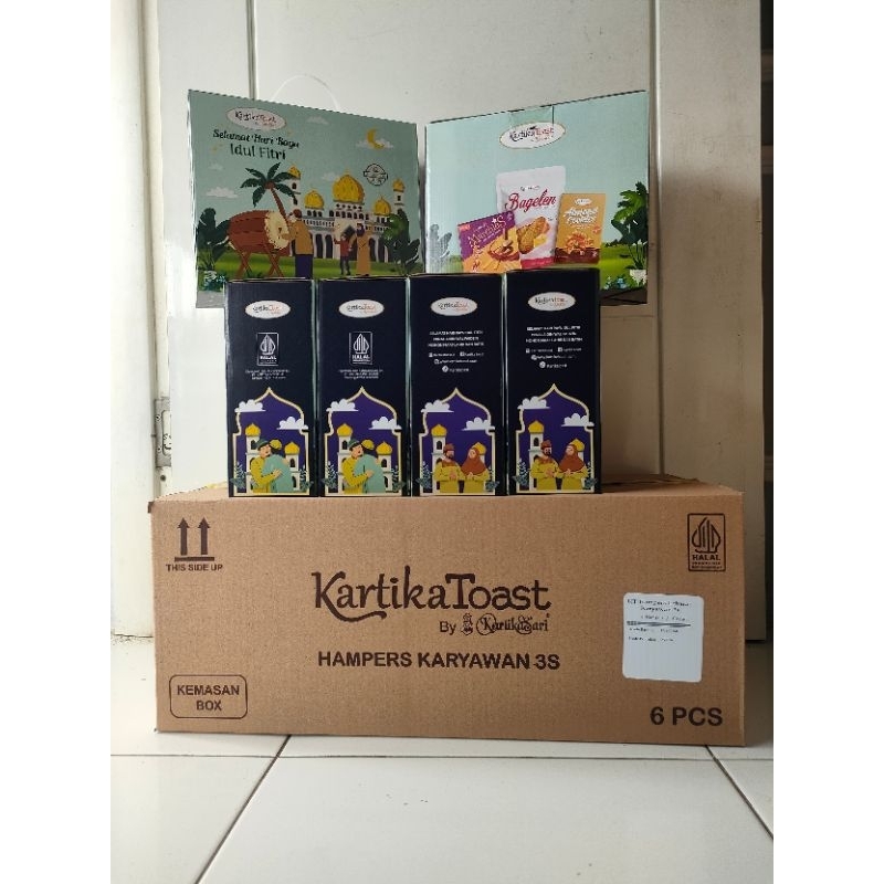 Jual KHUSUS KARTONAN ISI 6 BOX Hampers kartikasari isi 3 | Shopee Indonesia