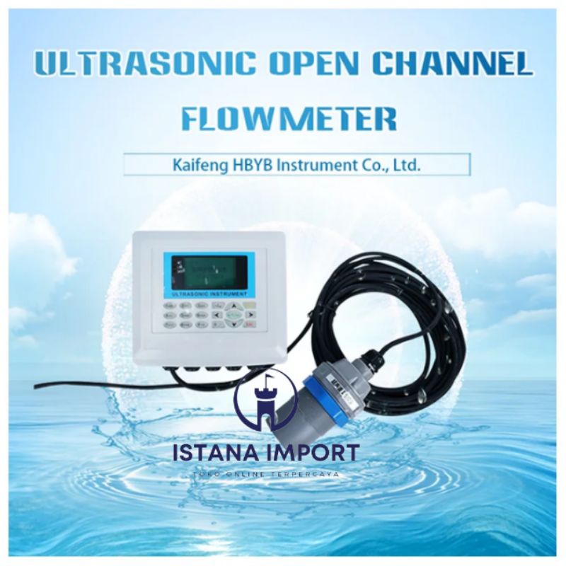 Jual Ultrasonic Open Channel Flowmeter Current Speed Flow Tester Meter ...