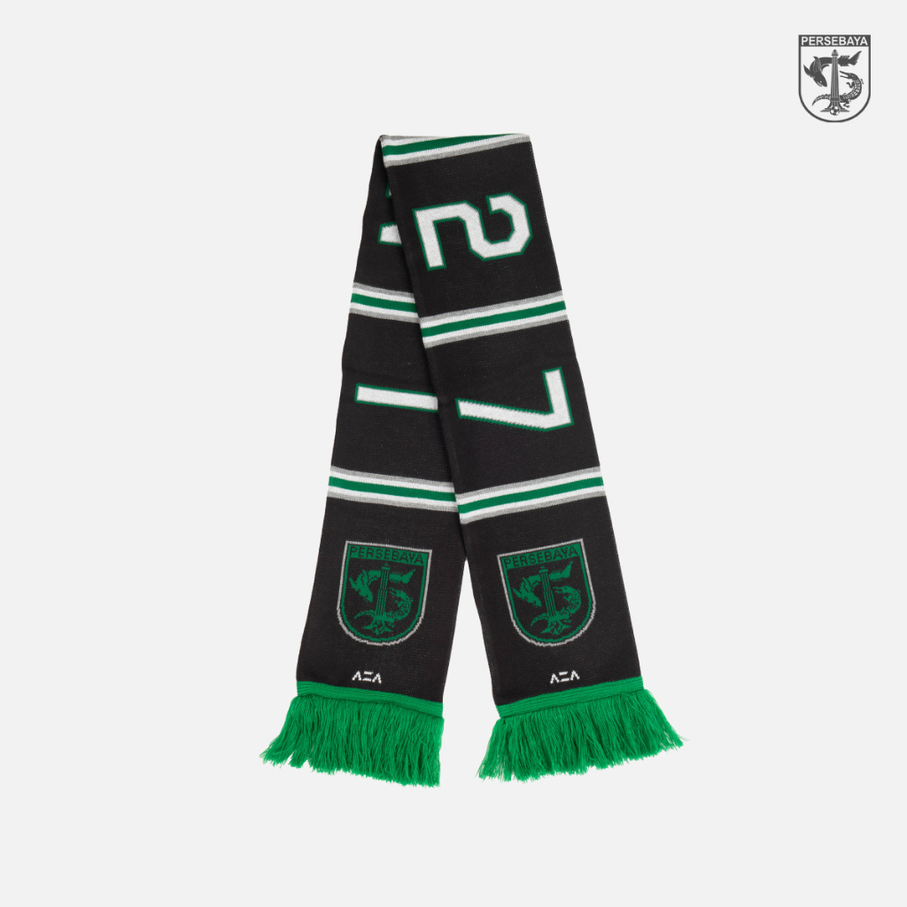 Jual Syall Persebaya Potter 1927 Wani - Black | Official Merchandise ...