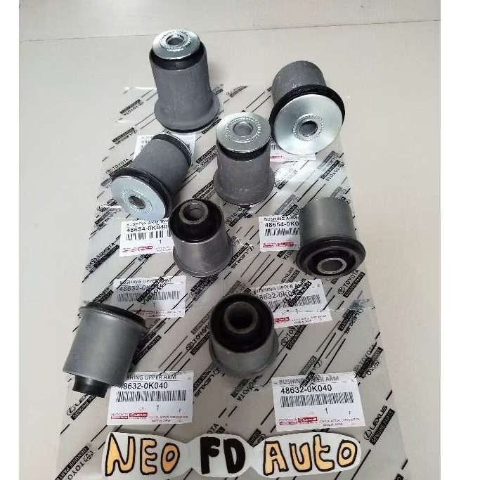 Jual BUSHING ARM SET BUSHING ARM ATAS BAWAH FORTUNER HILUX DOUBLE CABIN ...