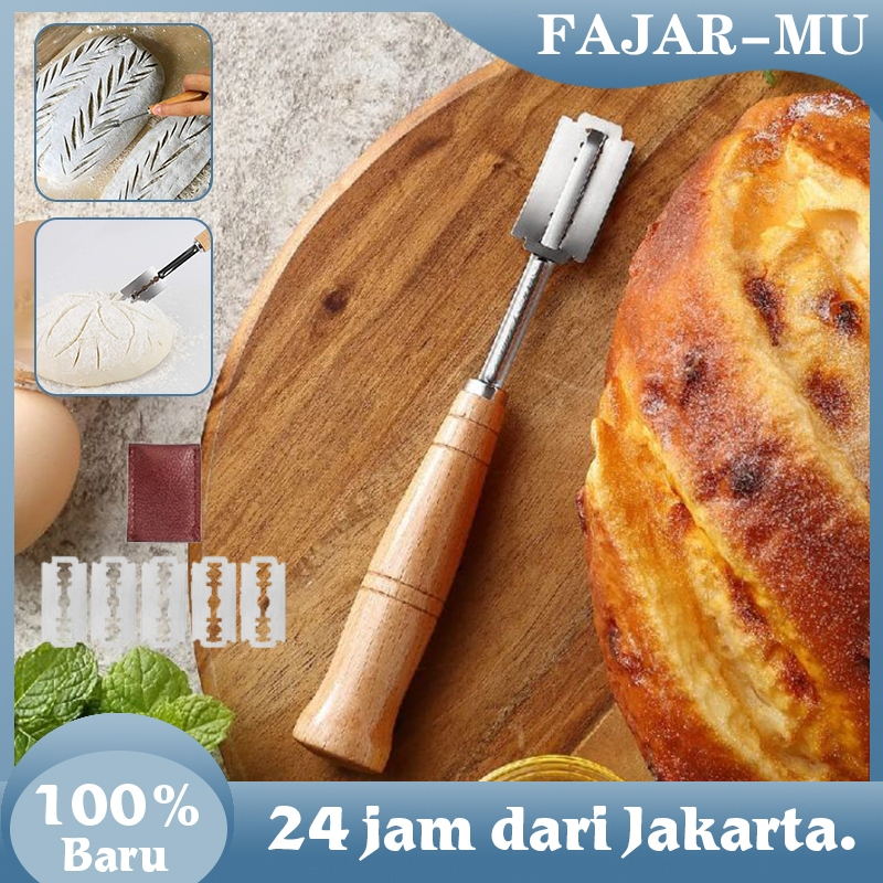 Jual Pisau Scoring Bread Pisau Pemotong Roti Bread Lame Pisau Sourdough ...