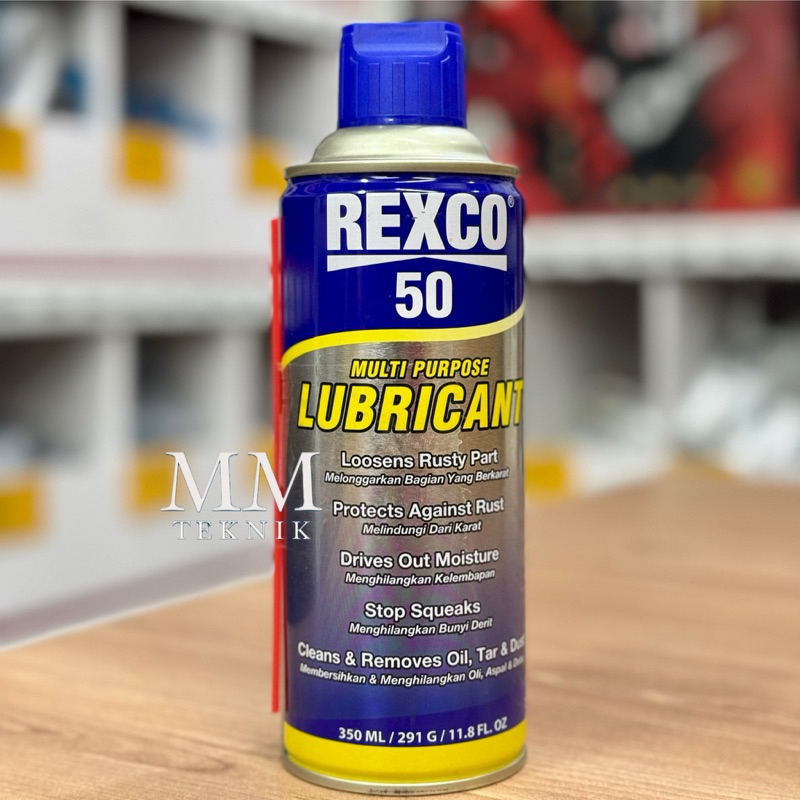 Jual REXCO 50 Lubricant 350ml Pelumas Anti Karat Serba Guna Multi Purpose Rexco50 | Shopee Indonesia