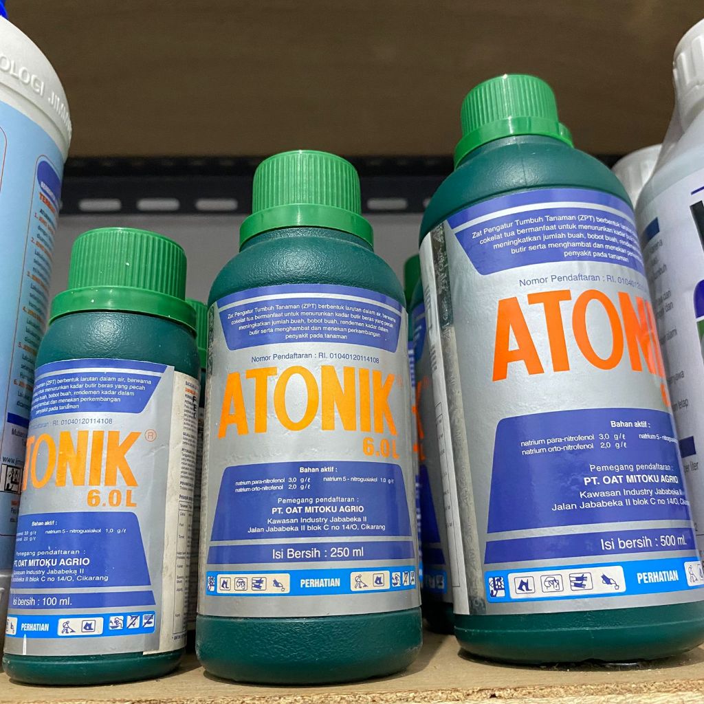 Jual ATONIK 6.0 L - 100 ML 250 ML 500 ML PUPUK CAIR HORMON ZPT ZAT ...