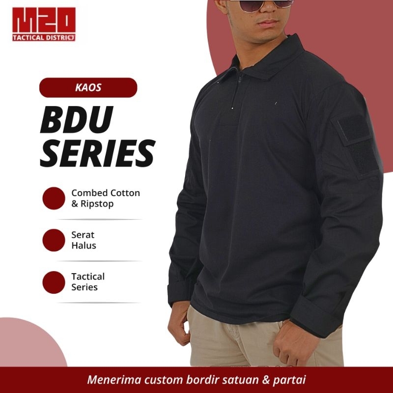 Jual BDU Series - Kaos Tactical Lapangan PDL Outdoor Lengan Panjang | Shopee Indonesia