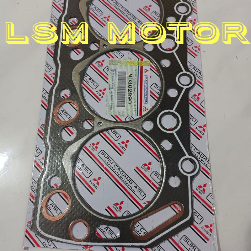 Jual paking cylinder head packing kop colt diesel l300 solar | Shopee ...