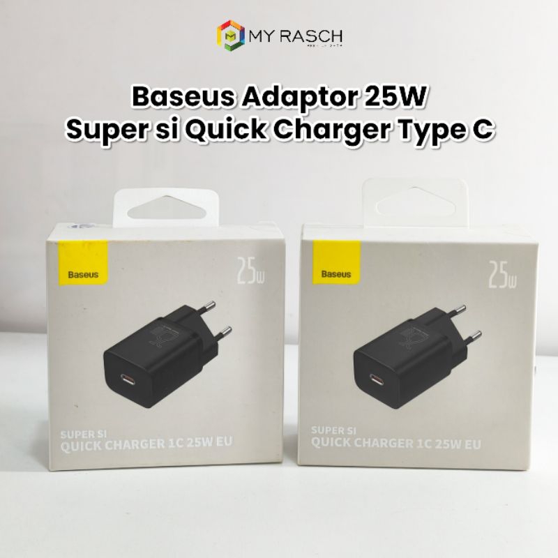 Jual BASEUS Adaptor 25W Super Si Kepala Charger Fast Charging Type C ...