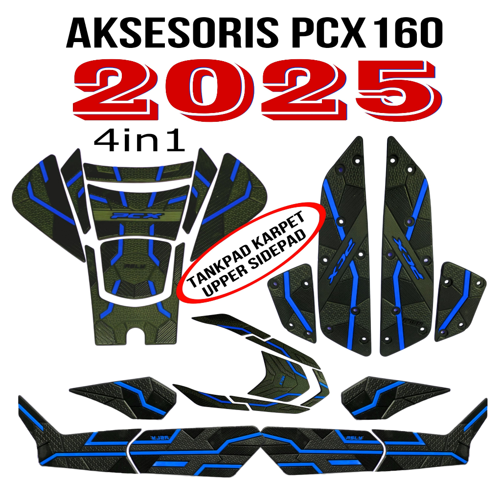 Jual ASLY PCX 160 2025 BODY PROTEK EMBLEM RUBBER PREMIUM QUA;LITY ...