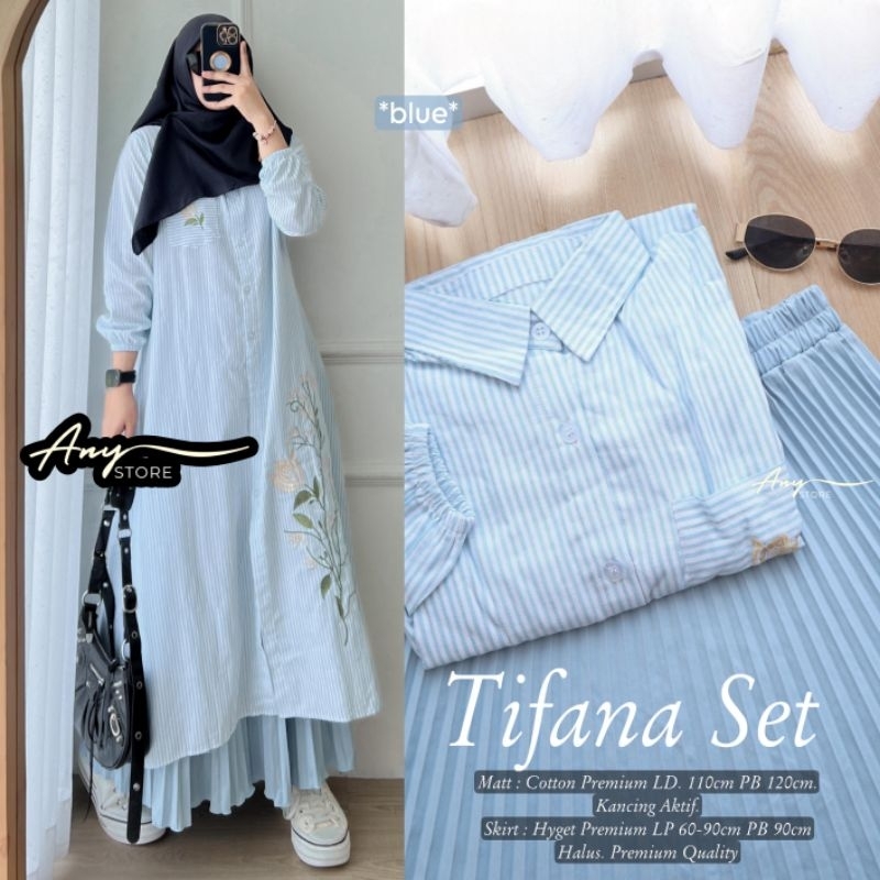 Jual Tifana Set Plisket (Any) | Shopee Indonesia