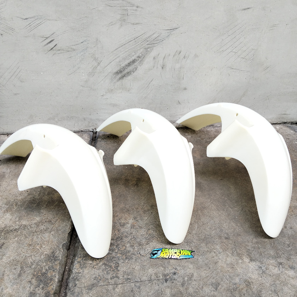 Jual Slebor Selebor Spakbor Depan Kawasaki Leo ABS Gading & Hitam ...