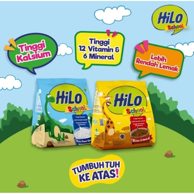 Jual Hilo School Calsium 350 GR isi 10 Sachet (Promo) | Shopee Indonesia