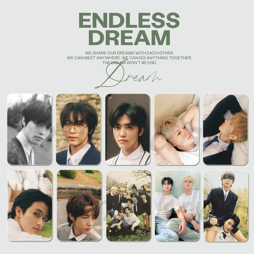 Jual PC-1925, Unofficial Photocard NCT Dream Photobook: Endless Dream 2 sisi | Shopee Indonesia