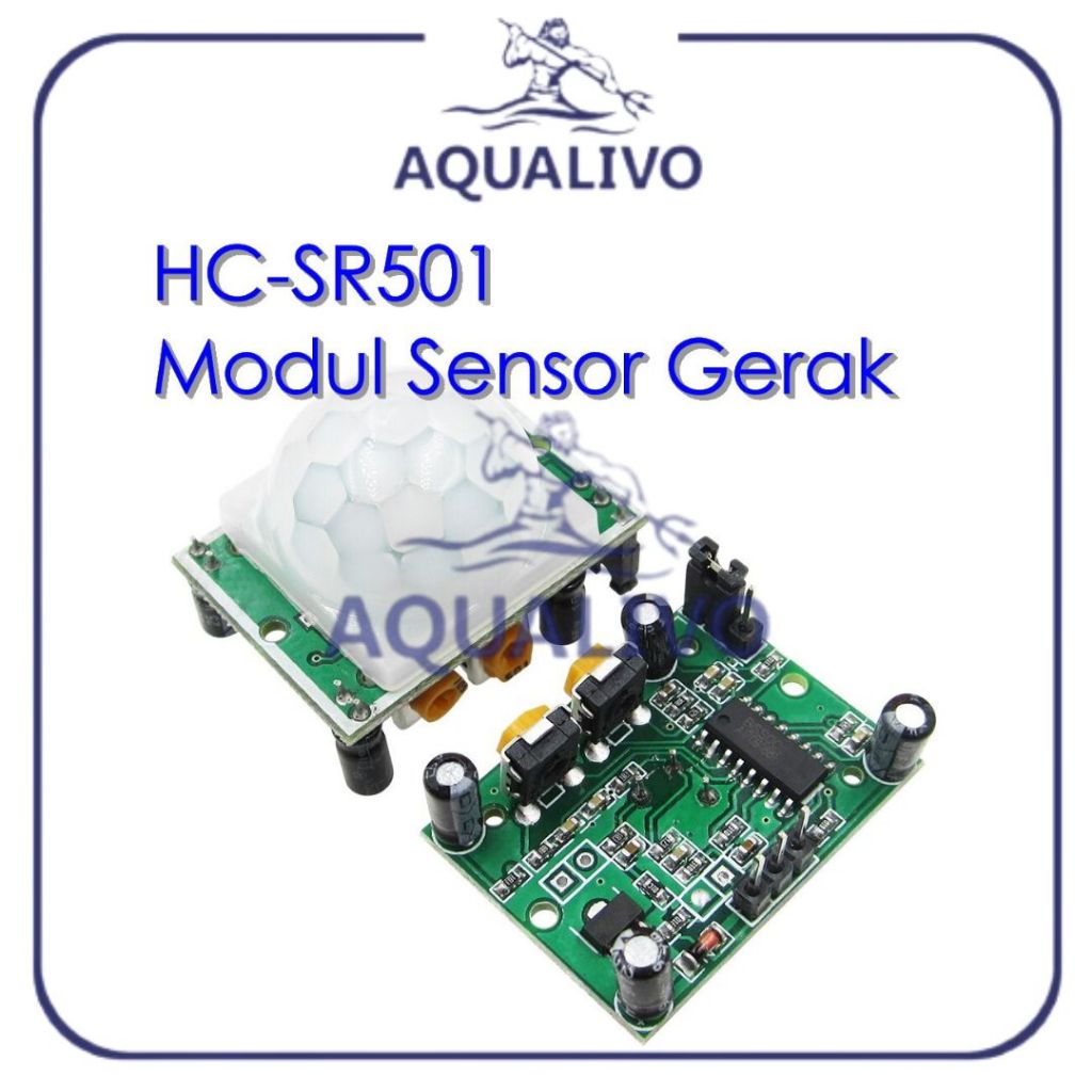 Jual HC-SR501 Human Motion Detector PIR INFRARED IR Sensor Gerak SR 501 ...