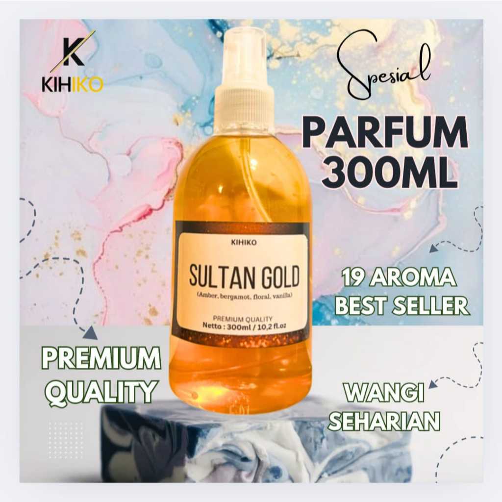 Jual [K] - [300ML] - Kihiko Parfum Bundling Jumbo for Men Women Unisex ...