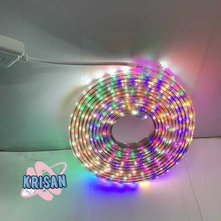 Jual LAMPU LED STRIP SELANG 2835 10M RGB DAN MERAH PUTIH ( SUDAH DENGAN ...