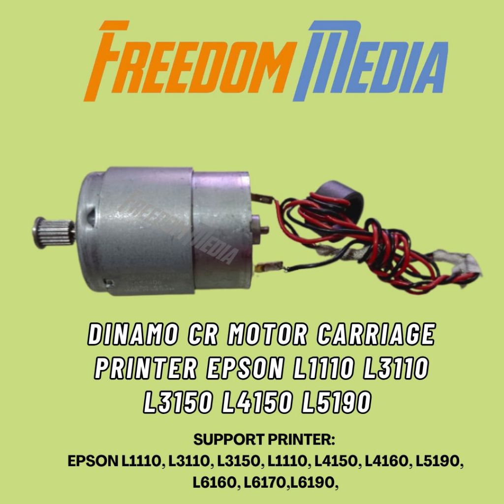 Jual Dinamo CR Motor Carriage printer Epson L1110 L3110 L3210 L3150 ...