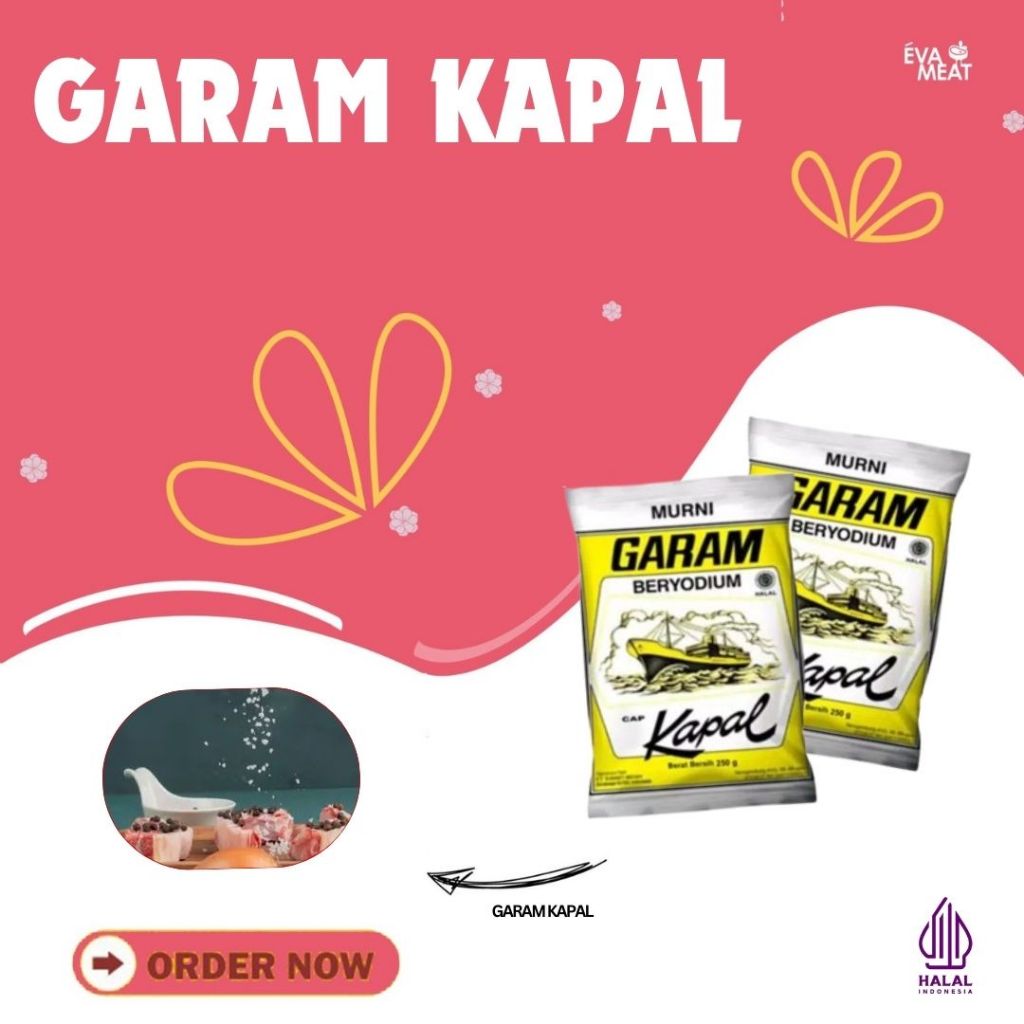 Jual Garam Cap Kapal / Garam Yodium / Garam Dapur / Garam Masak / Garam ...