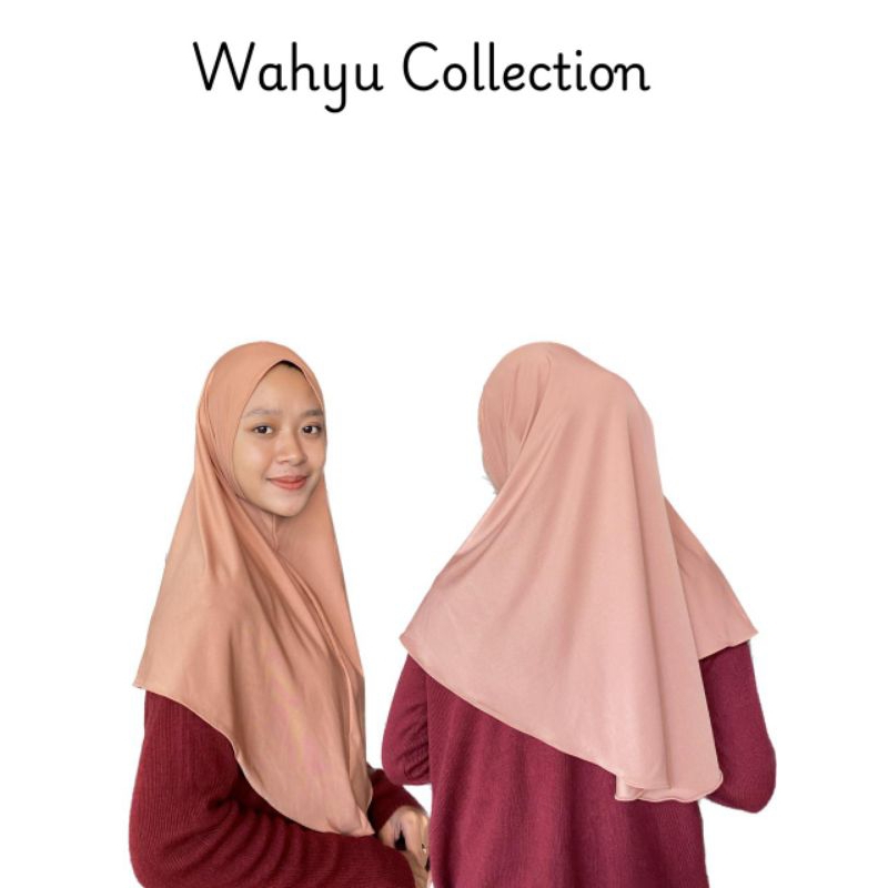 Jual Jilbab Bergo Hamidah Non Pet Jersey/Hijab Instan Malay Daily | Shopee Indonesia