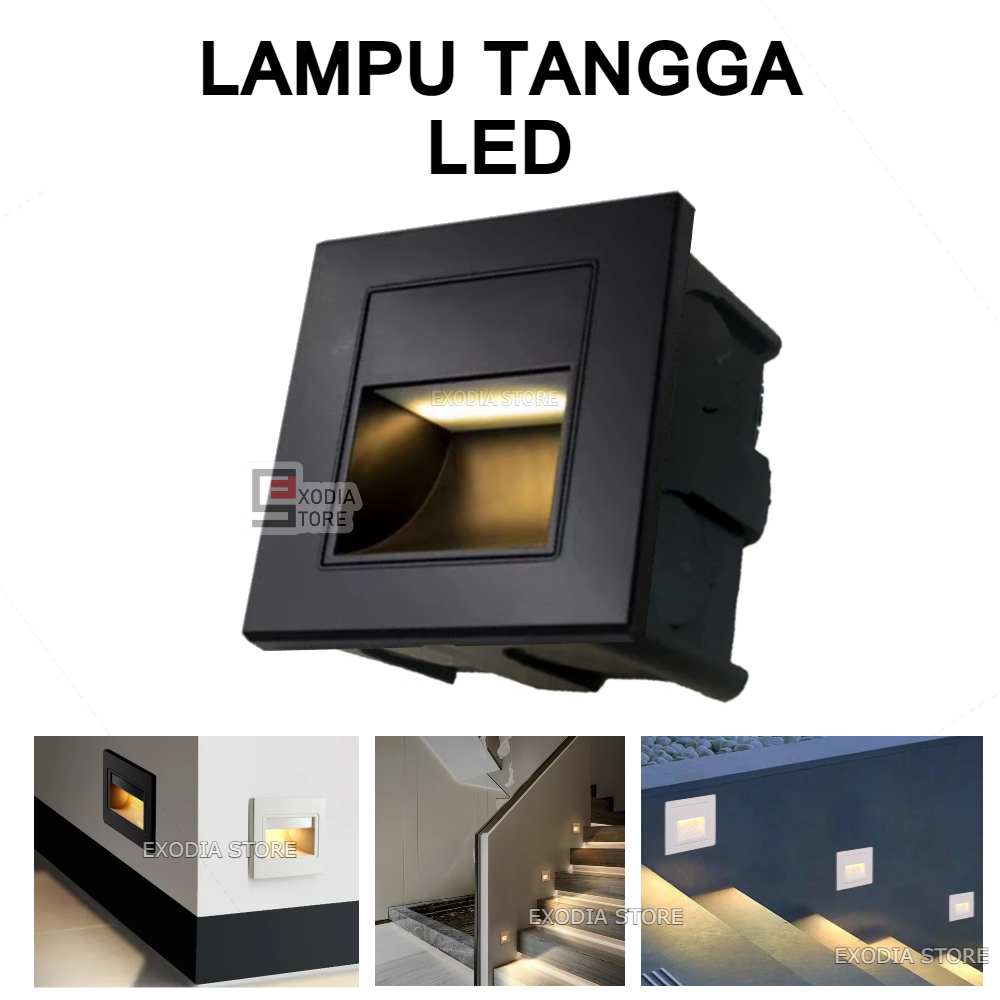 Jual Lampu Tangga Dinding Tanam LED Step Light Foot Light Outdoor ...