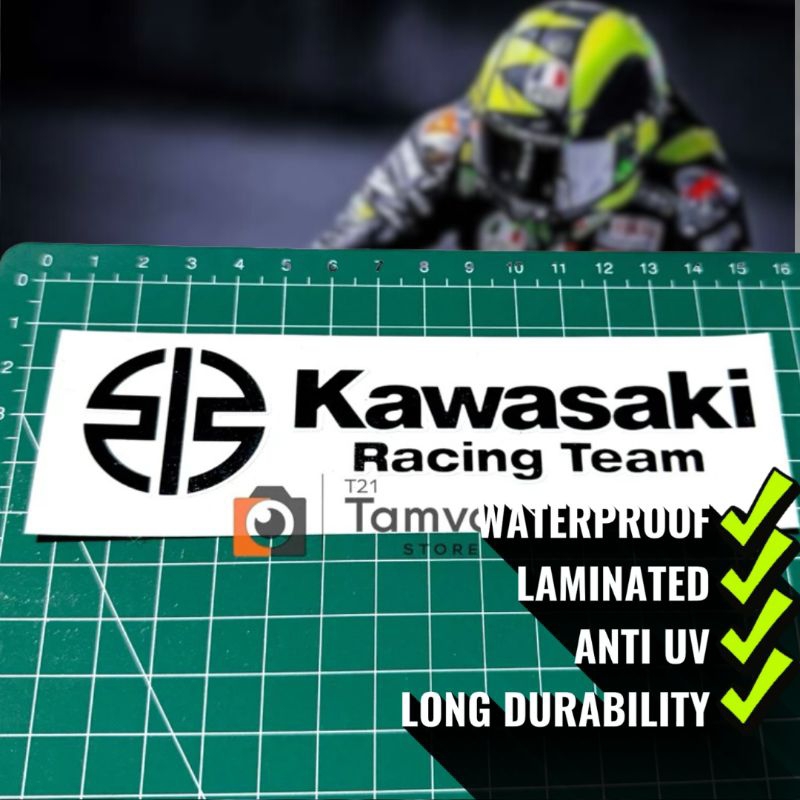 Jual STICKER STIKER EMBLEM KAWASAKI RACING TEAM KRT | Shopee Indonesia