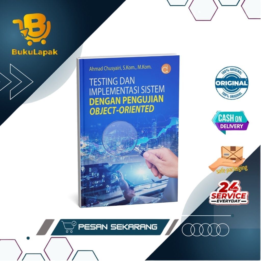 Jual Buku Testing dan Implementasi Sistem dengan Pengujian Object ...
