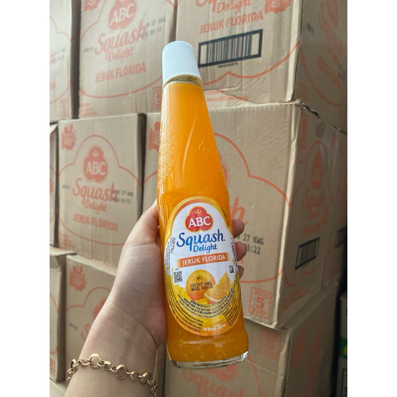 Jual Sirup ABC Squash Delight Jeruk Florida 450 ml | Shopee Indonesia