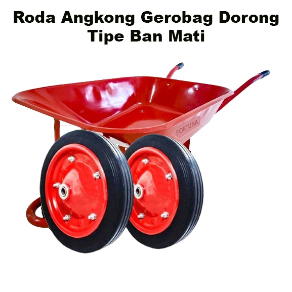 Jual Rush Roda Gerobak Ban Mati Ban Gerobak Dorong Roda Sorong Mati ...