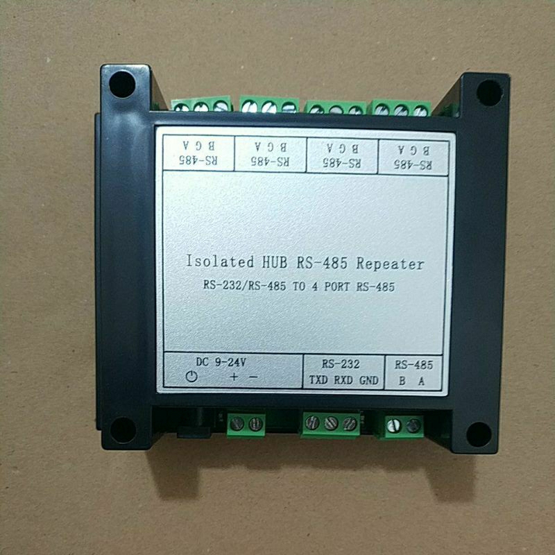 Jual RS485 Isolated / RS485 Splitter Hub Input 1Ch Output 4Ch | Shopee ...