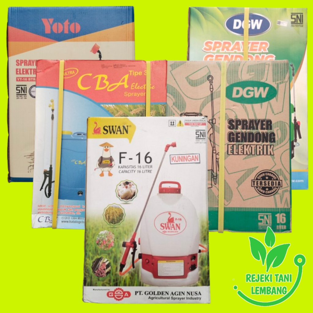 Jual SPRAYER GENDONG ELEKTRIK 16 LITER YOTO DGW SWAN CBA | Shopee Indonesia