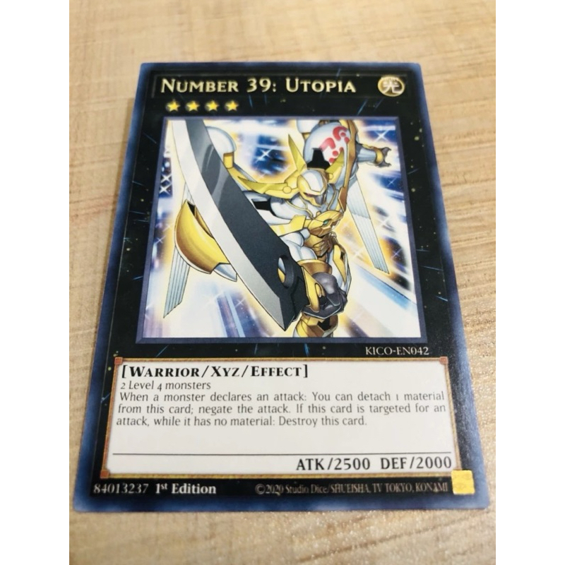 Jual kartu yugioh original number 39 : utopia rare | Shopee Indonesia