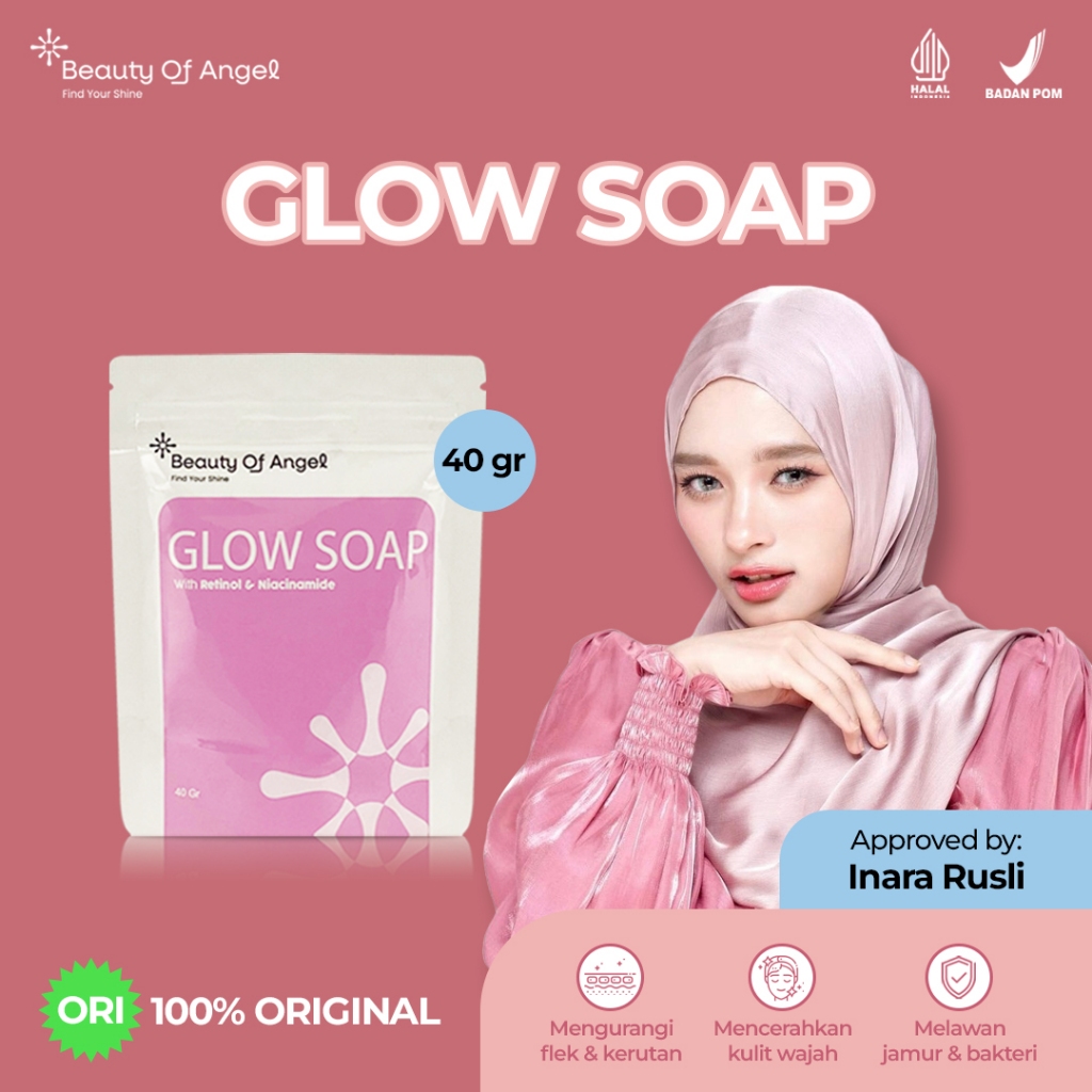 Jual BEAUTY OF ANGEL GLOW SOAP Sabun Pemutih Wajah Dan Badan | Shopee ...