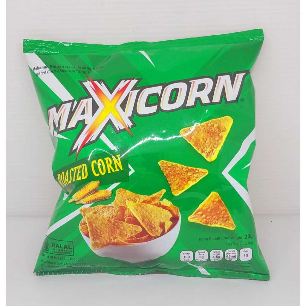 Jual Chiki/Snack Kekinian Maxicorn Jajanan 2000an Kemasan 20gr | Shopee ...