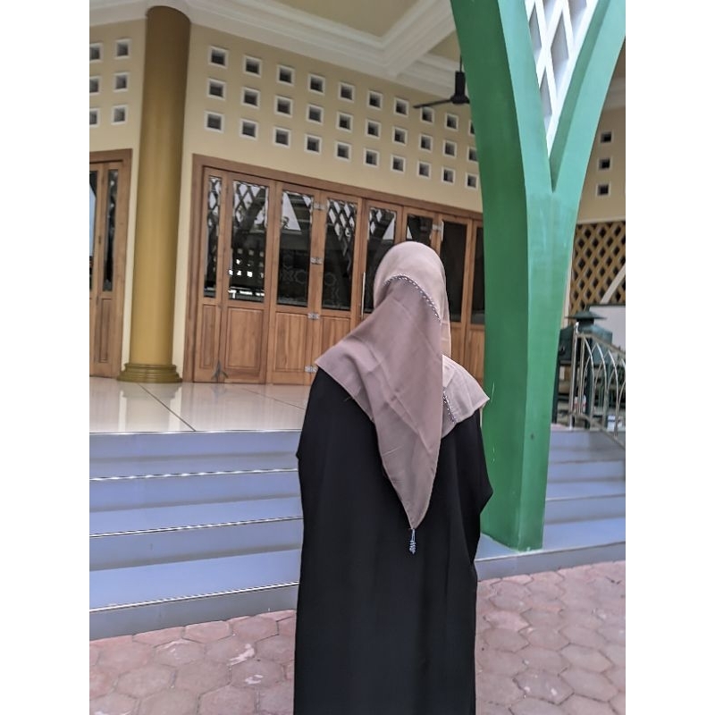 Jual NS-(COD)Hijab 2warna model miring- Hijab paris viral-hijab manik ...