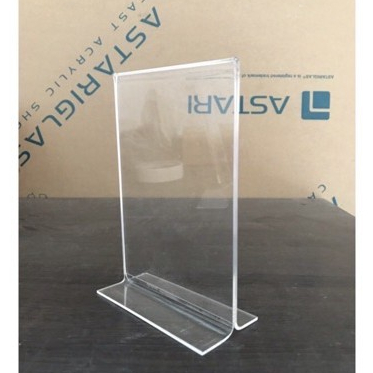 Jual ACRYLIC DISPLAY CUSTOM QRIS BARCODE F4 T PORTRAIT / TEMPAT BROSUR ...