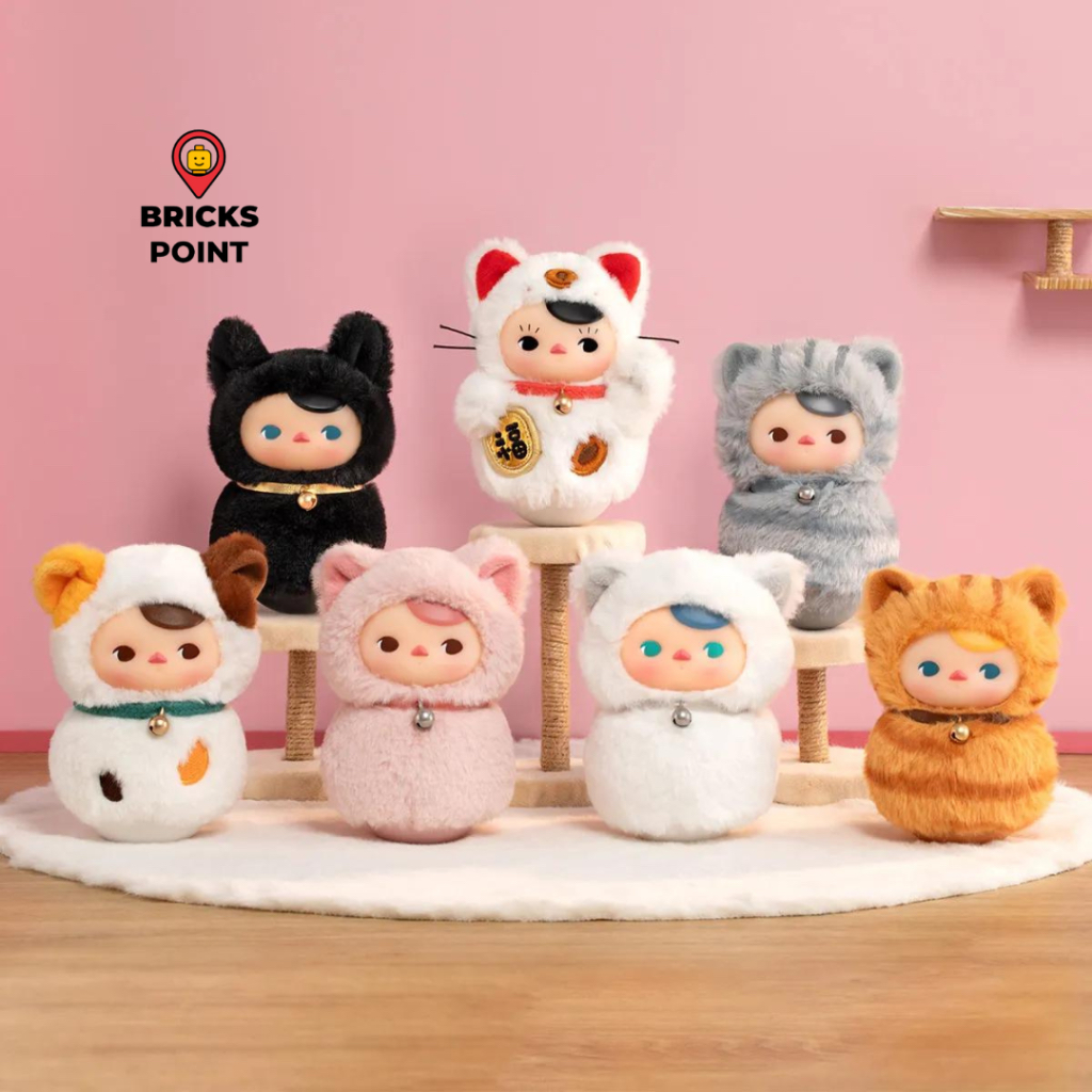 Jual [READY STOCK] POP MART ORIGINAL PUCKY ROLY POLY KITTY SERIES VINYL ...