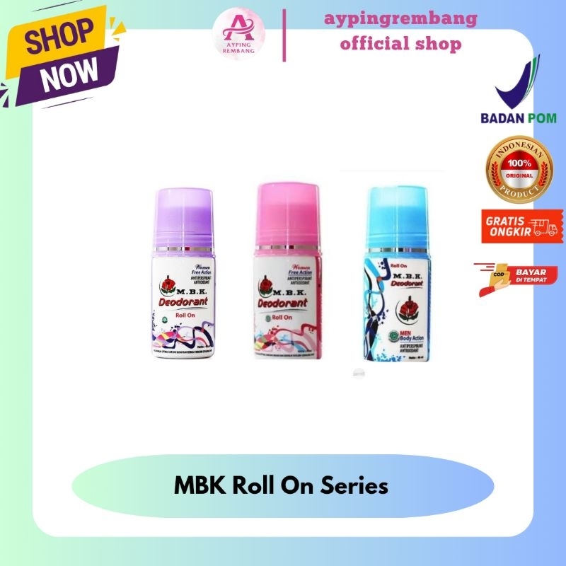 Jual MBK Deodorant Roll On | Shopee Indonesia