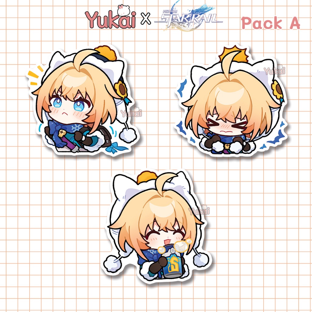 Jual Stiker Pack Lynx Honkai Star Rail (HSR) Premium, Sticker Anime ...