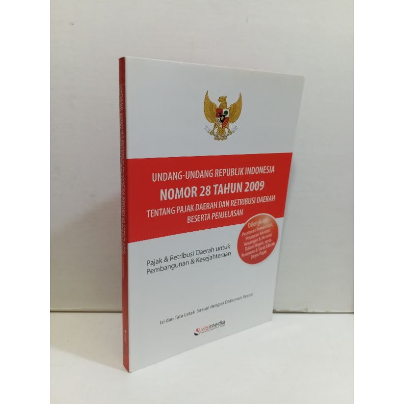 Jual Buku Undang-undang RI No 28 Tahun 2009 Tentang Pajak Daerah dan ...