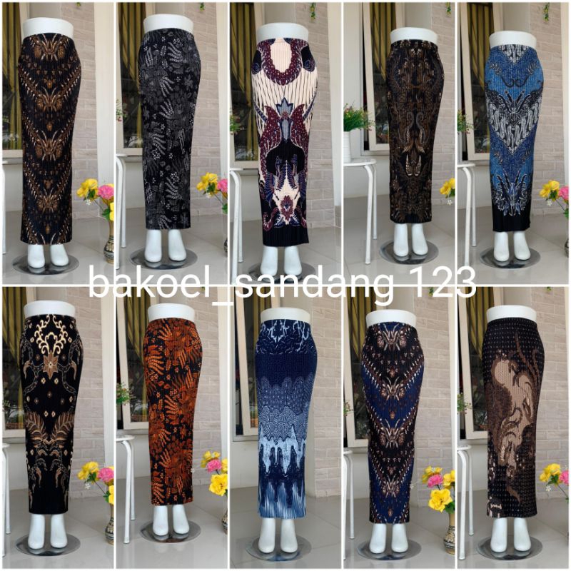 Jual Rok Batik Plisket batik Plisket murah rok batik plisket termurah ...