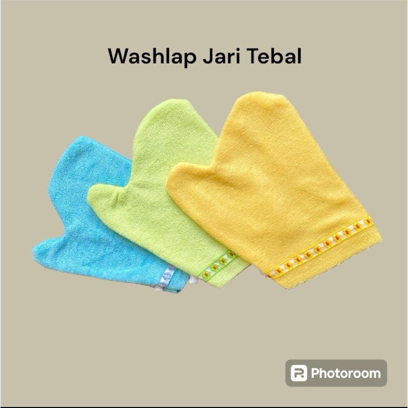 Jual Washlap Bayi Handuk Tebal Jari/Kotak Doble Lap Mandi Bayi Kulit ...
