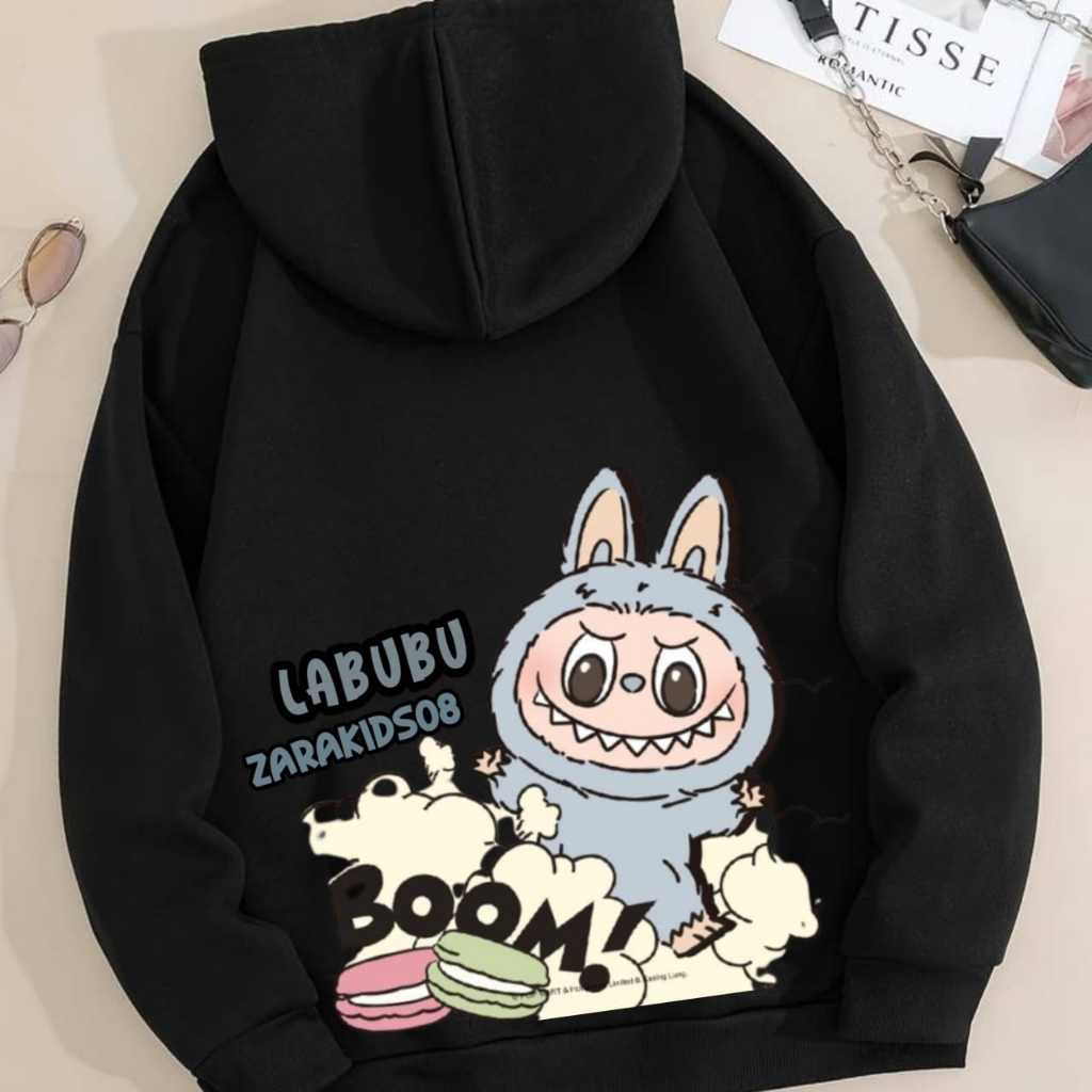 Jual Hoodie Anak LABUBU Perempuan Laki Laki / Hodie Anak Usia 1 2 3 4 5 ...