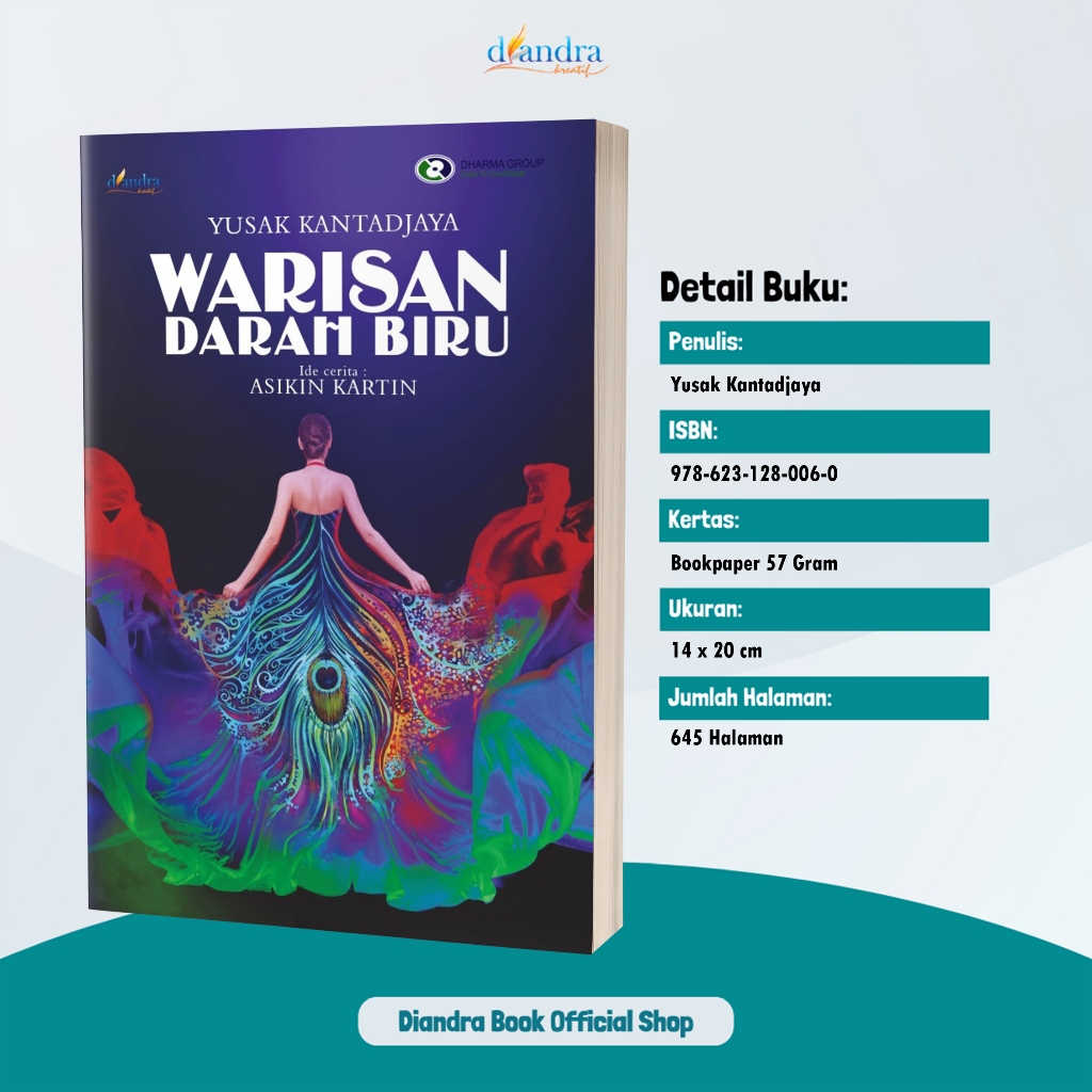 Jual Warisan Darah Biru Novel Karya Yusak Kantadjaya | Shopee Indonesia