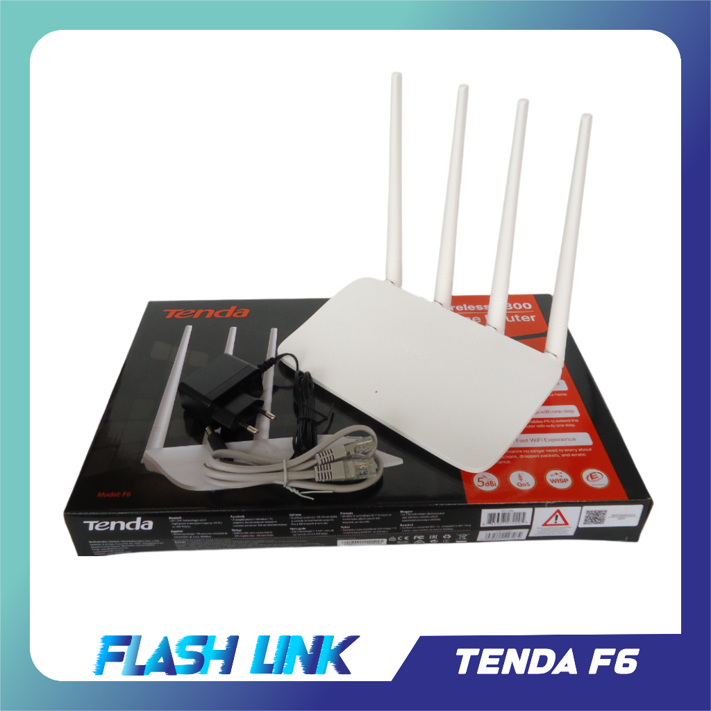Jual ROUTER TENDA MODEL F6 - WIRELESS N300 HOME ROUTER | Shopee Indonesia