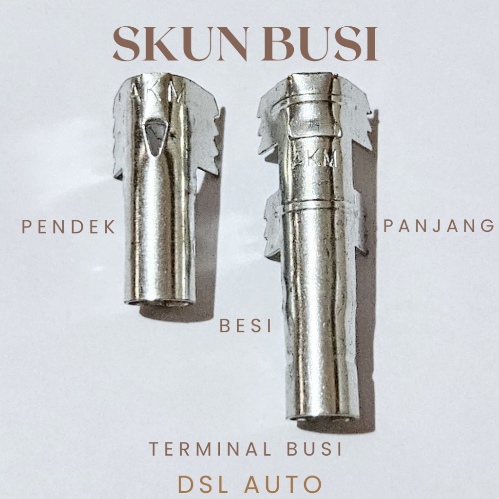 Jual Skun Terminal Busi Pendek & Panjang Besi | Shopee Indonesia