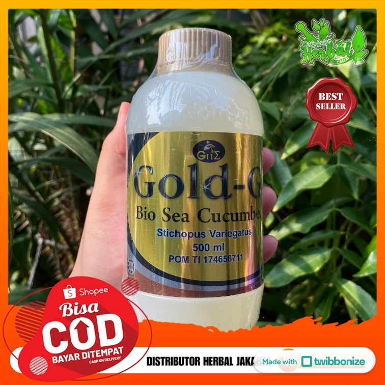 Jual Jelly Gamat Gold G 500 ML | Jeli Gamat GoldG 500ML | Teripang ...