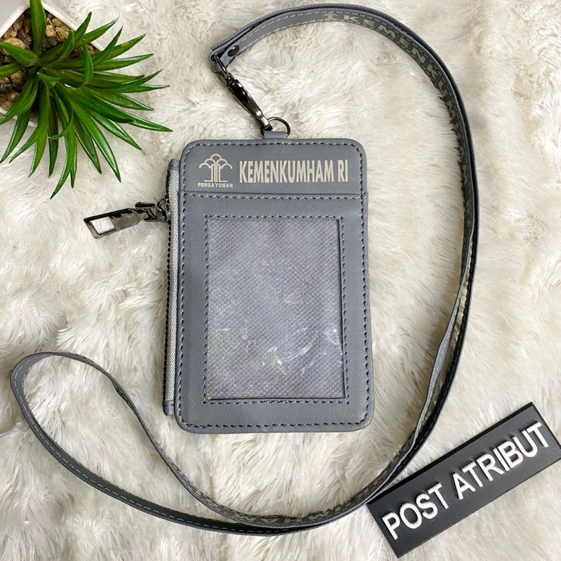 Jual ID Card KEMENKUMHAM Lux Kulit / Tempat ID Card Pengayoman ...
