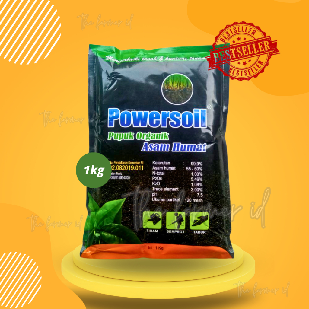 Jual PowerSoil Pupuk Asam Humat 1 Kg - Power Soil Pembenah Tanah Best Seller | Shopee Indonesia