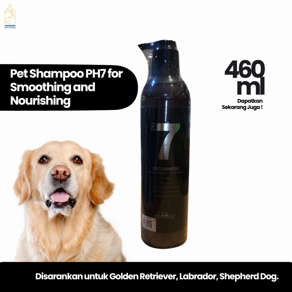 Jual Pet Shampoo PH7 for Smoothing and Nourishing 460ml Professional Shampoo | Shopee Indonesia