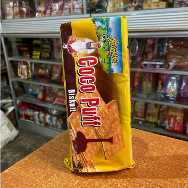 Jual INTERBIS COCO PUFF 230gr | Shopee Indonesia