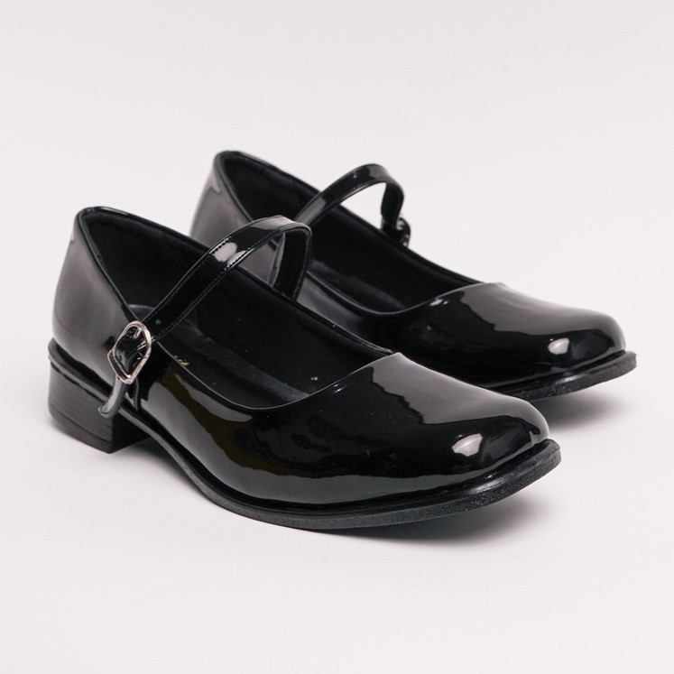 Jual Sepatu Pantofel Wanita Kantor Perawat Paskibra Sekolah Hitam ...